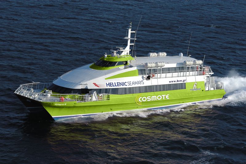 HSW: Δρομολόγηση του Flying Cat 3 για τα νησιά του Αργοσαρωνικού ...