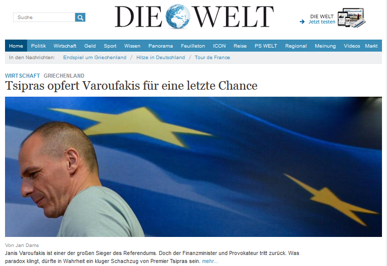 Διεθνή ΜΜΕ: Η Ευρώπη ετοιμάζεται για οικονομική σύγκρουση μετά το “Όχι ...