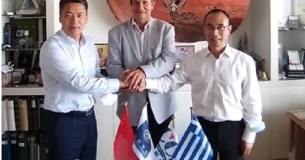 Οι εκπρόσωποι του κινεζικού νηογνώμονα στα γραφεία της XRTC | Ειδήσεις ...