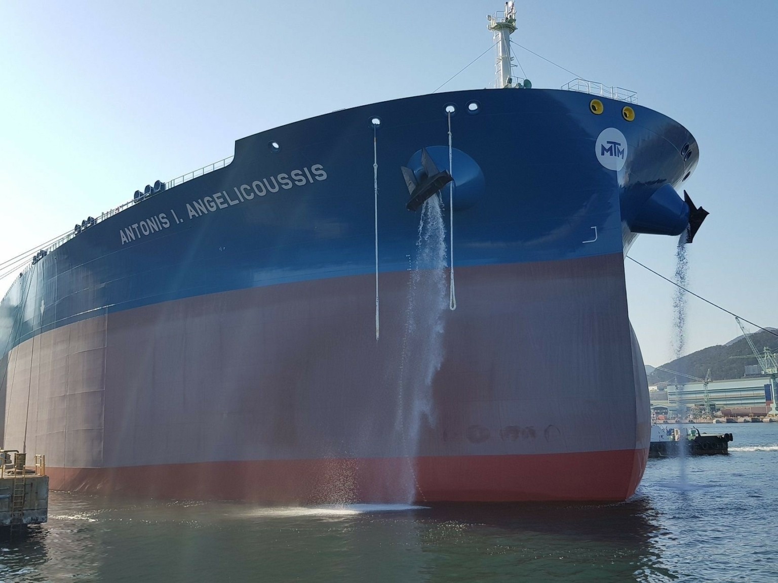 «Antonis I. Angelicoussis»: To πρώτο Dual Fuel VLCC δεξαμενόπλοιο της Maran Tankers (pics ...