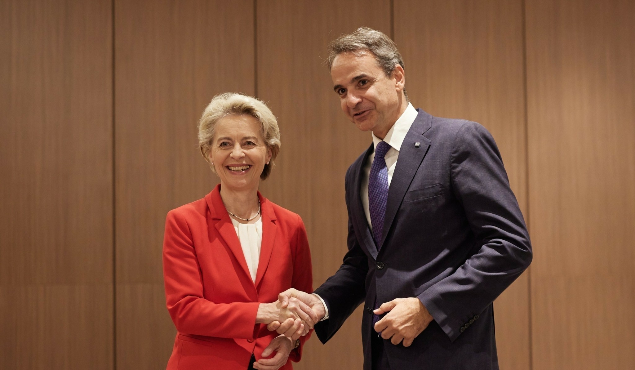 Καλεσμένη του Κυριάκου Μητσοτάκη στα Χανιά η Ούρσουλα φον ντερ Λάιεν ...