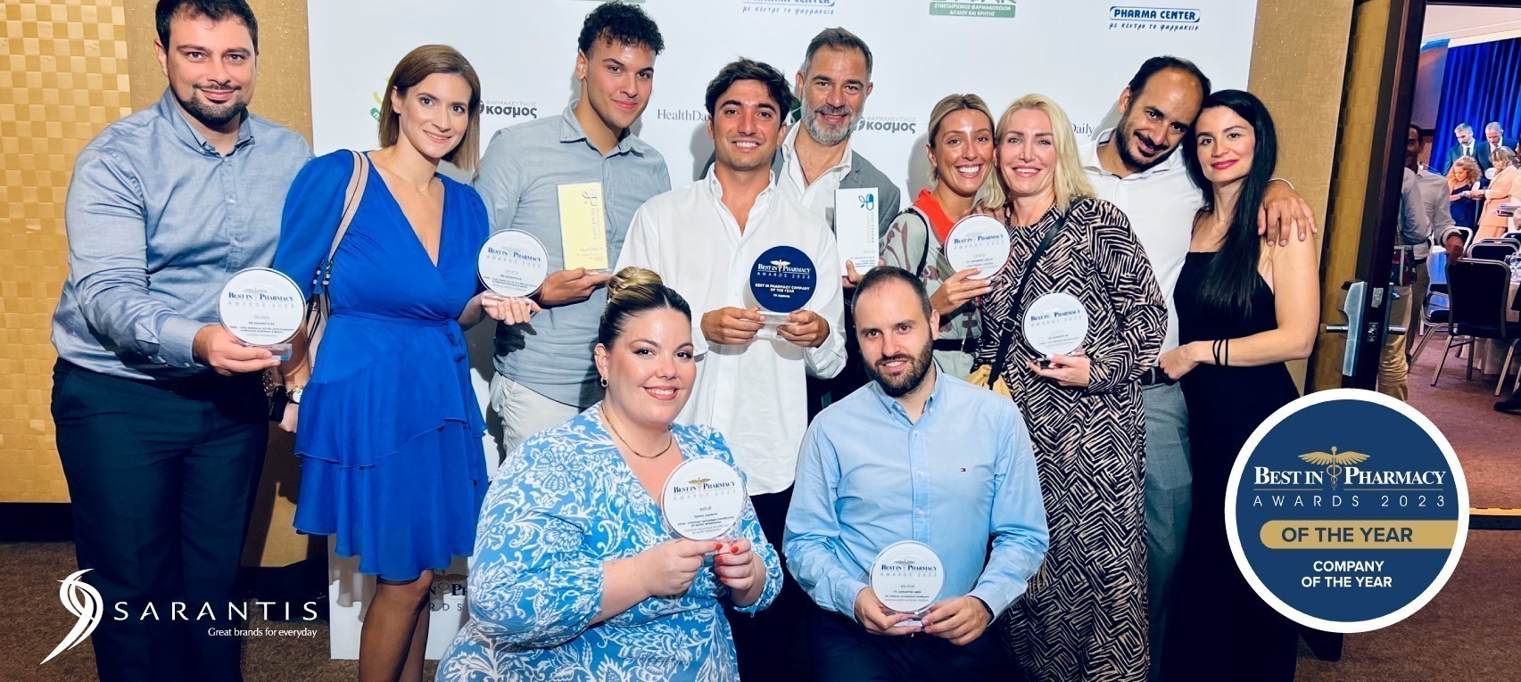 Όμιλος Σαράντη: 10 Βραβεία στα Best in Pharmacy Awards 2023 | Ειδήσεις ...