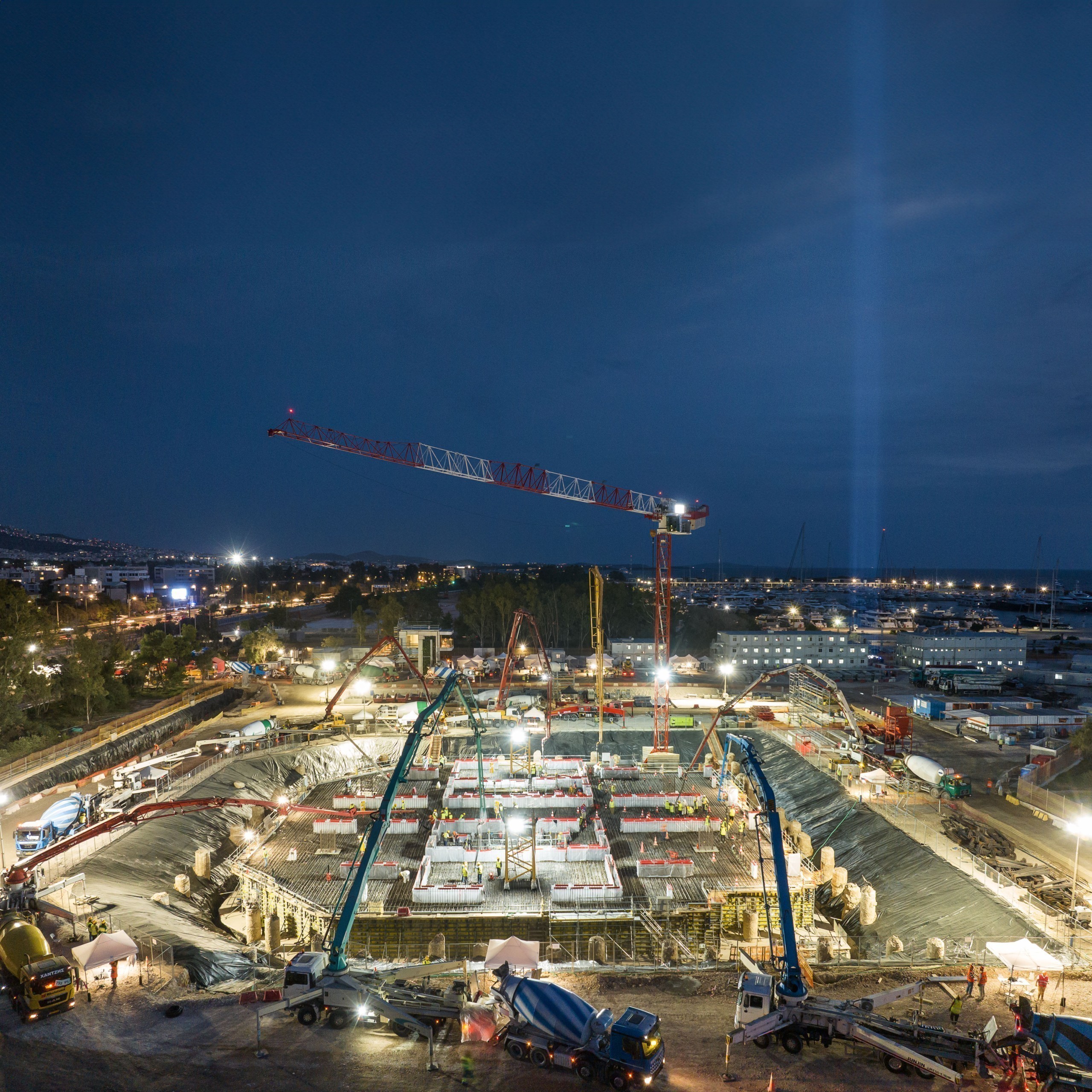 LAMDA Development: Ολοκληρώθηκε η θεμελίωση του Riviera Tower (pic ...