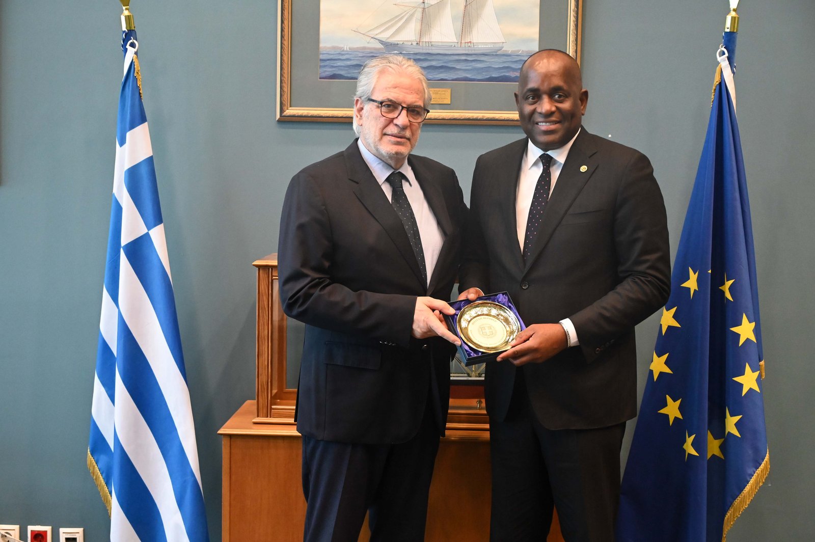 Στυλιανίδης: Συναντήθηκε με τον Πρωθυπουργό της Κοινοπολιτείας της ...