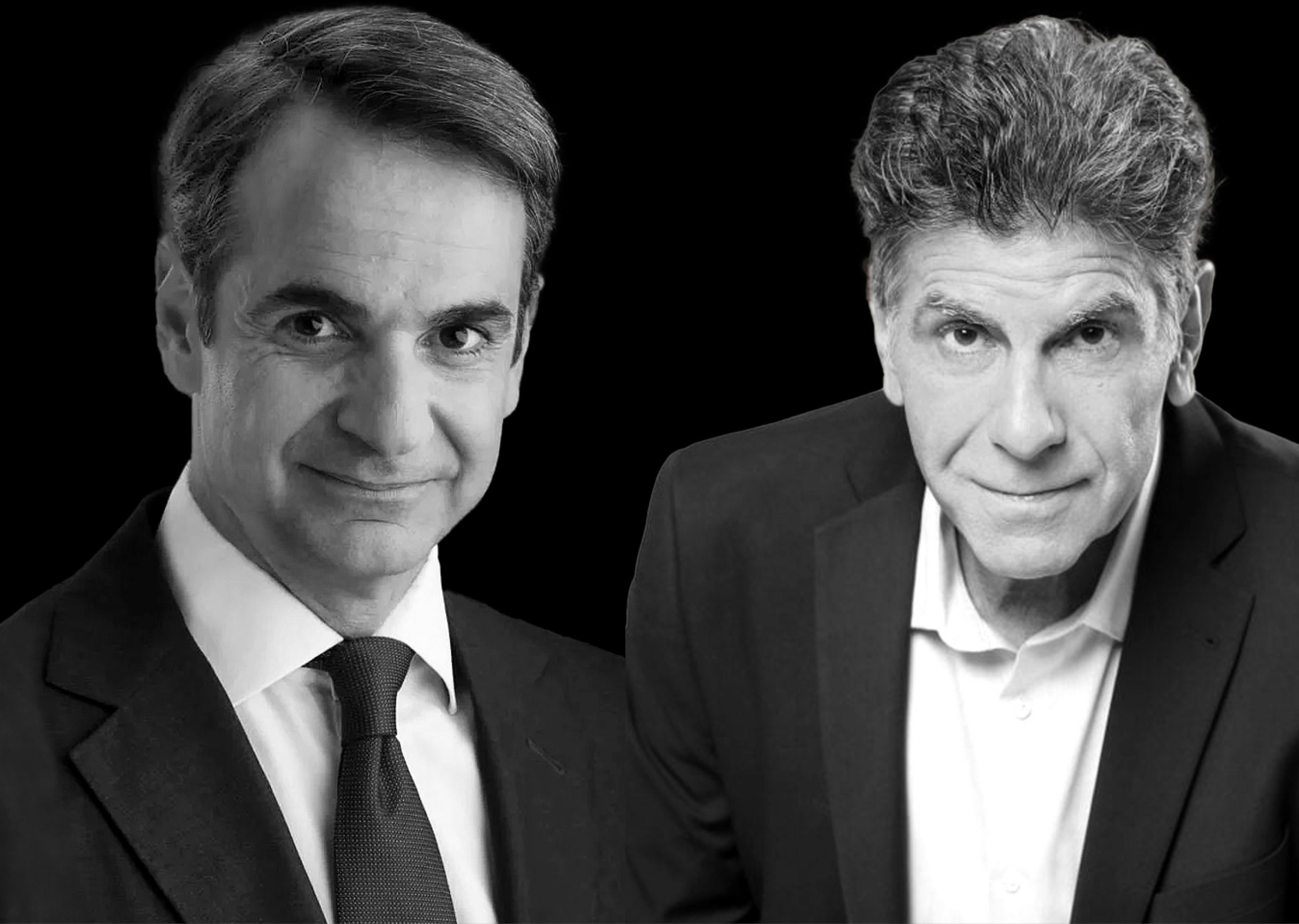 Ο Κυριάκος Μητσοτάκης σε έναν απρόσμενο διάλογο με τον Γιάννη Μπέζο για ...