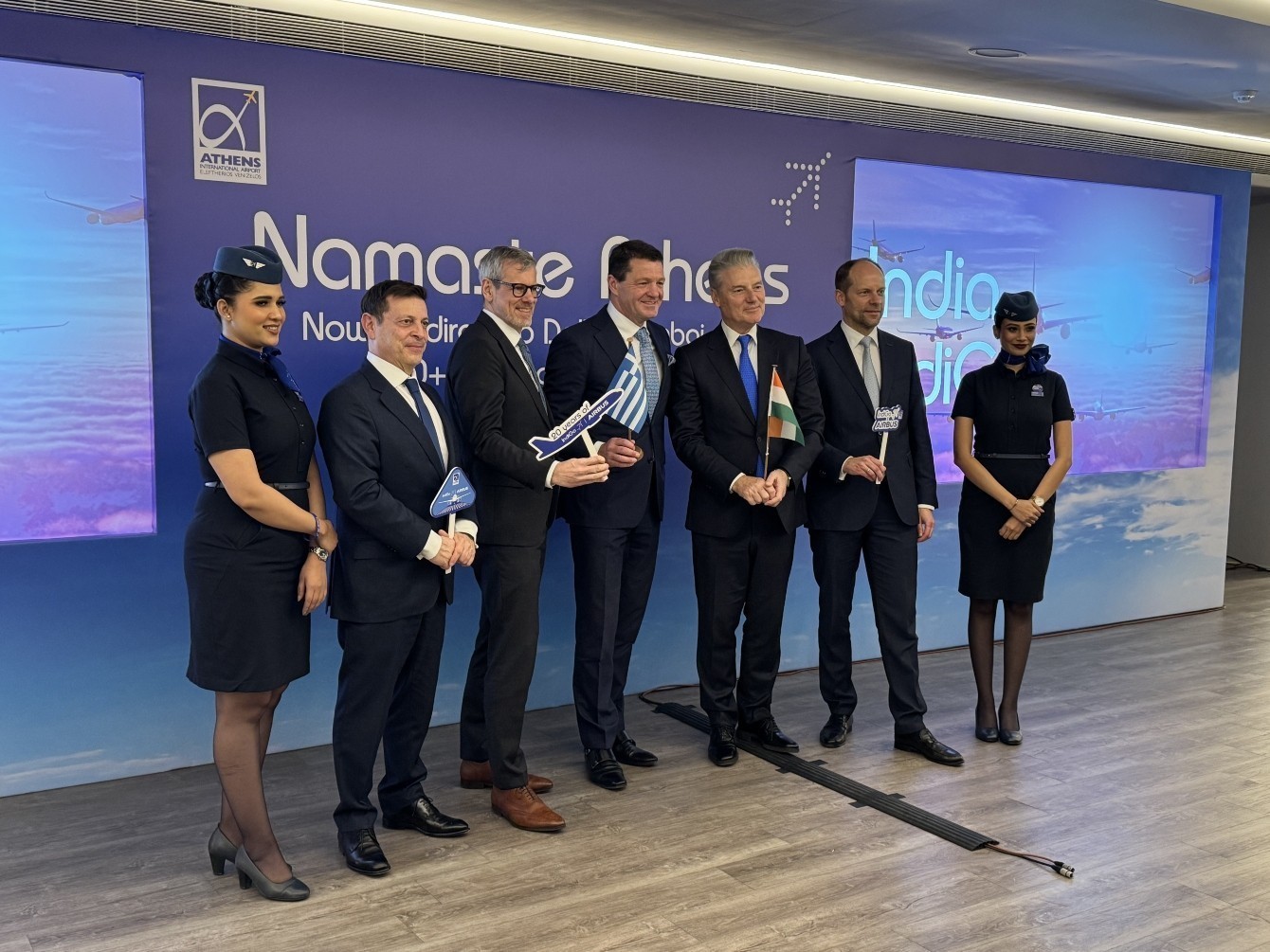«Namaste Athens» από την ινδική ΙndiGo με την πρώτη ιστορικά απευθείας ...